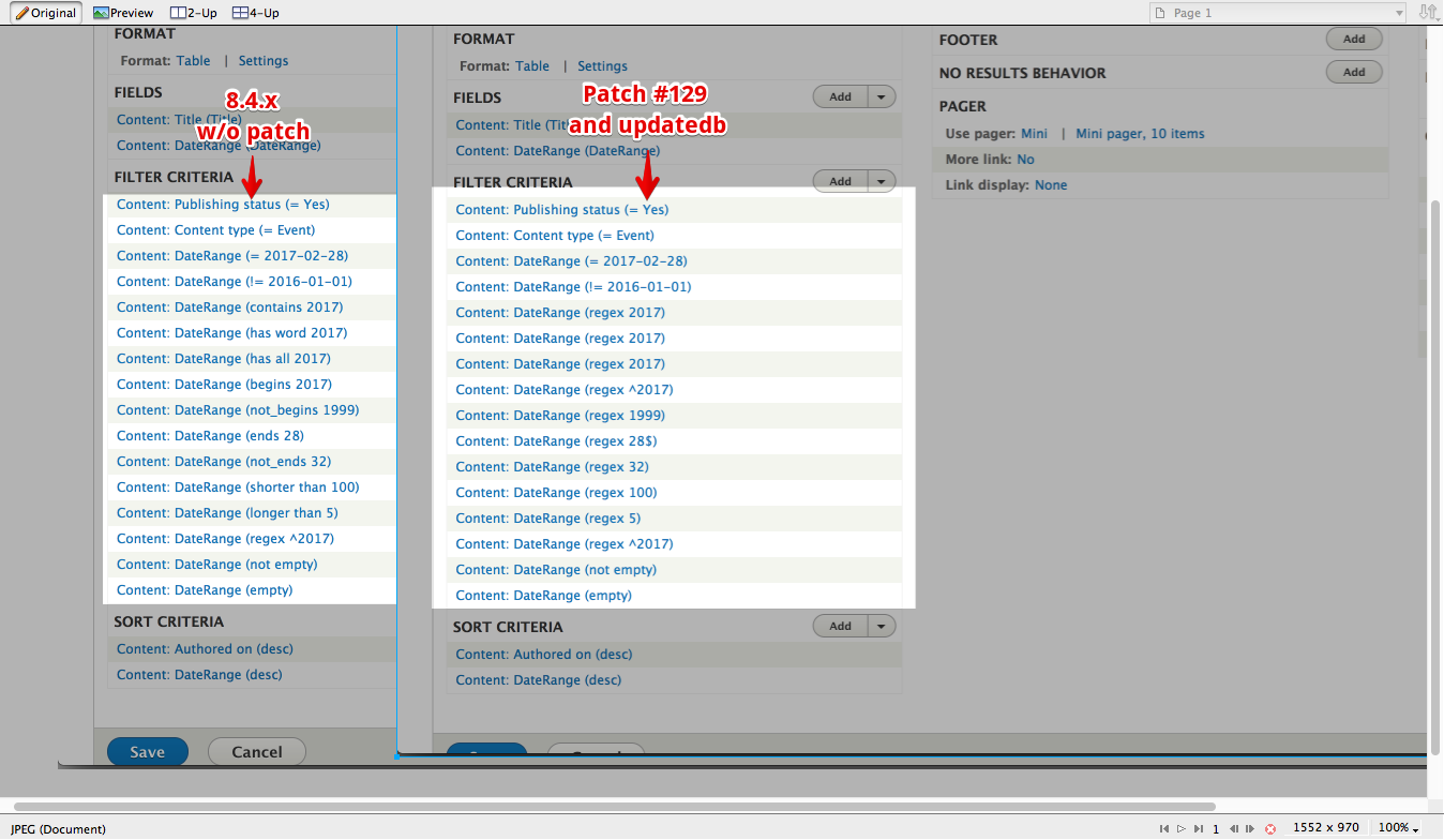 The Views integration Datetime Range fields should extend the views integration for regular ...